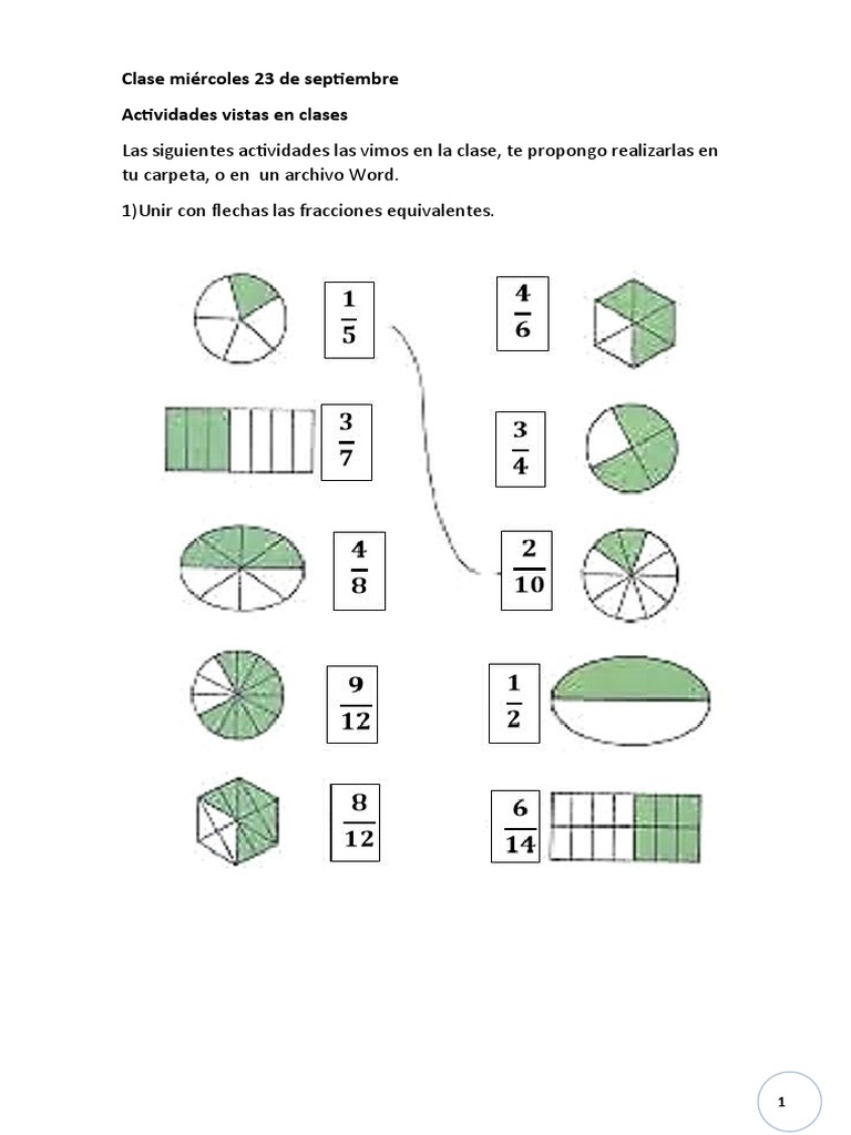 Fracciones Tarea | PDF
