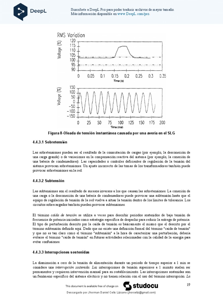 Norma IEEE 1159: Calidad de Energía Eléctrica | PDF | Corriente ...
