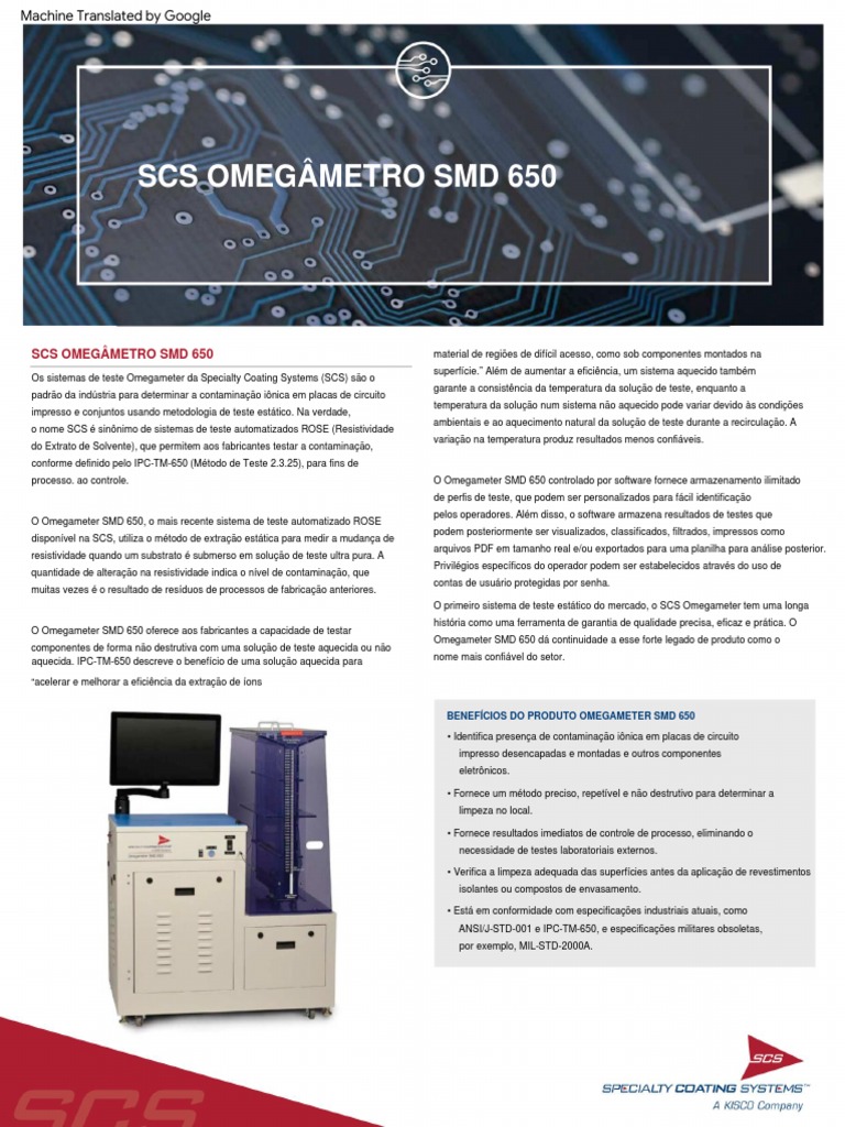 88 SCS Omegameter SMD 650 0917 | PDF