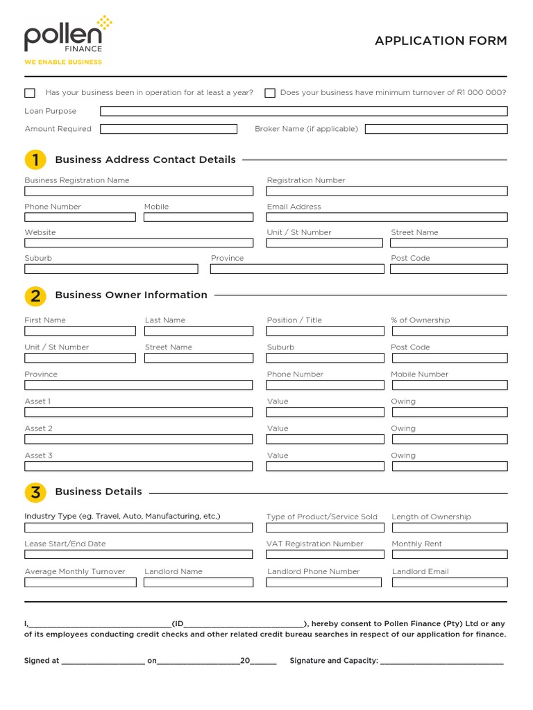 Application Form | PDF