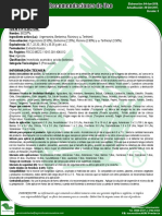 Ficha Técnica Impide Gowan (México) | PDF | Insecticida | Química