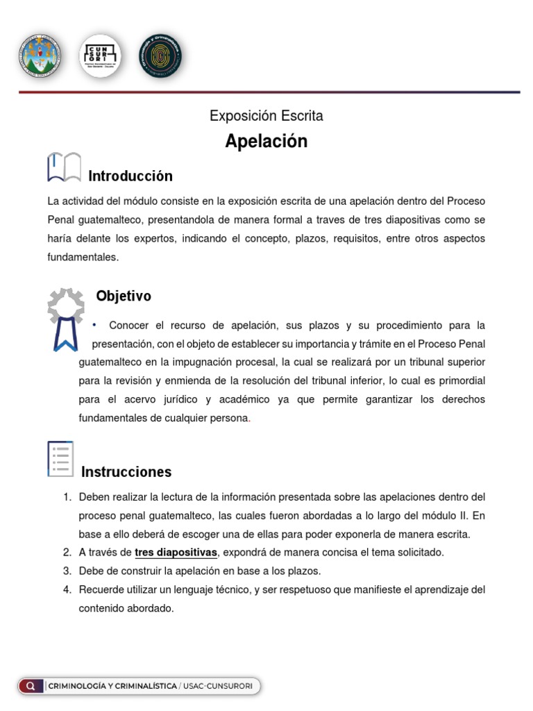 Actividad de Aprendizaje M2 J726 | PDF | Apelación | Aprendizaje
