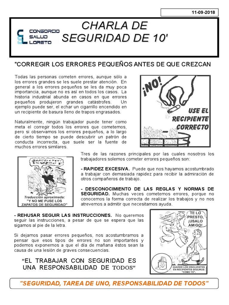 11 Corregir Los Errores Pequeños Antes de Que Crezcan | PDF