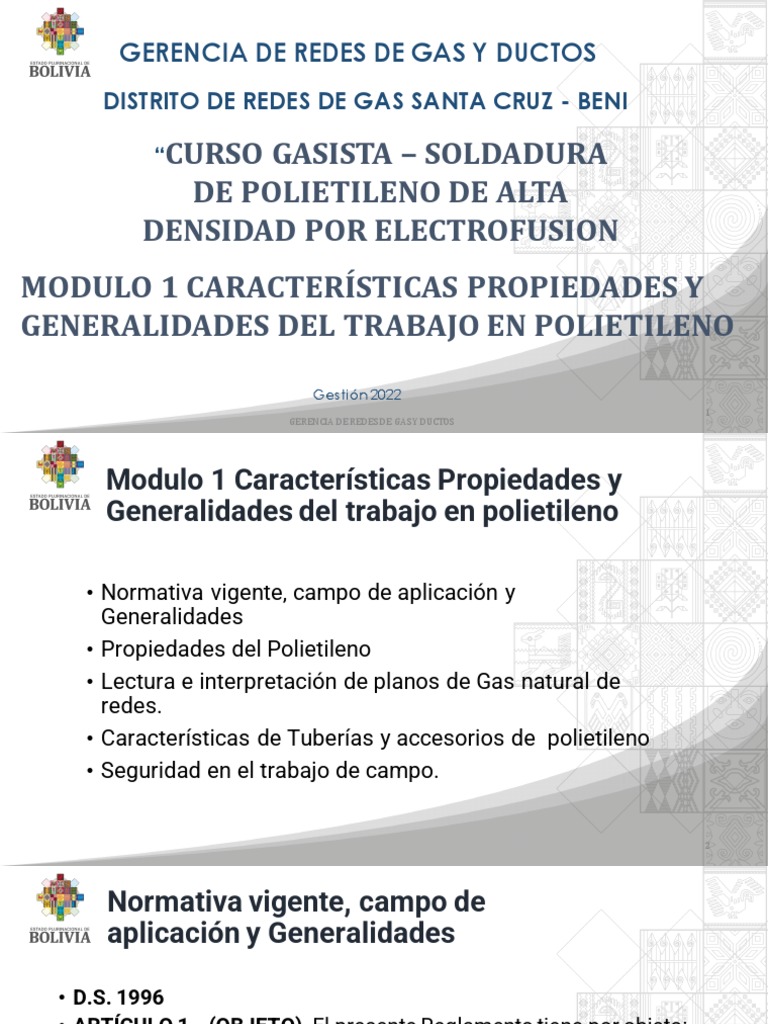 Curso Gasista Modulo 1 | PDF