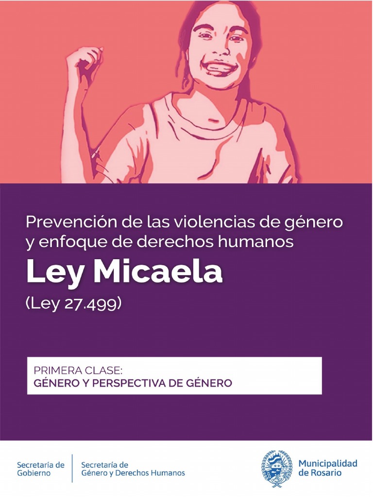 Clase 1 Ley Micaela - 2023 | PDF