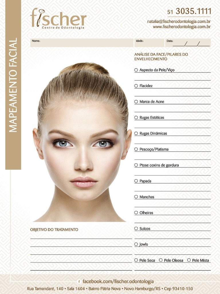 Mapeamento Facial A4 | PDF
