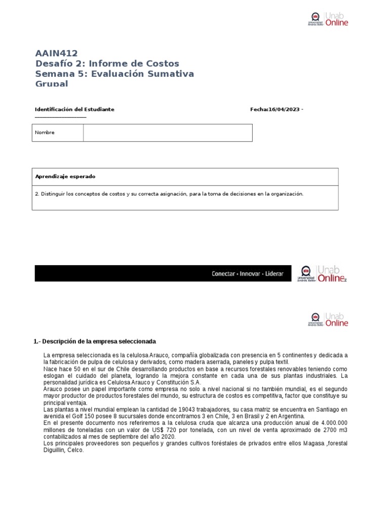 Aiin412 - s5 - Entregable. 30-07-2023 | PDF | Business | Precios