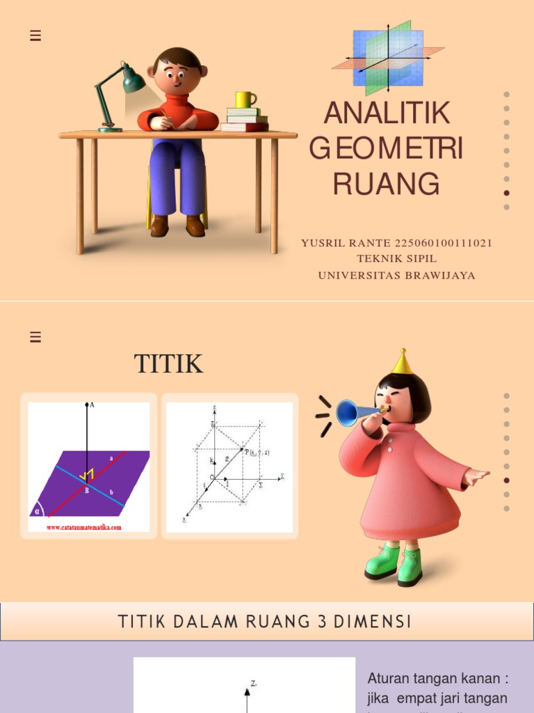 Analitik Geometri Ruang | PDF
