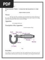 Class 11 Cbse Physics Practical | PDF | Science & Mathematics