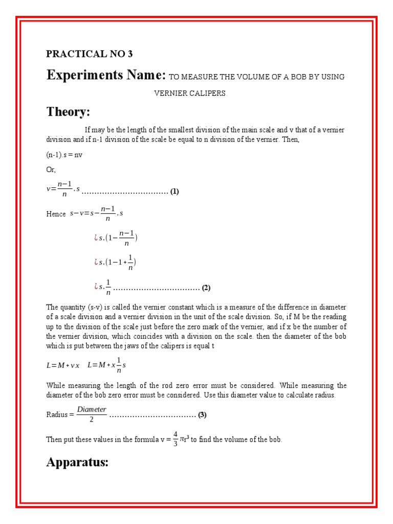 Practical No 3 | PDF | Mathematics | Metrology