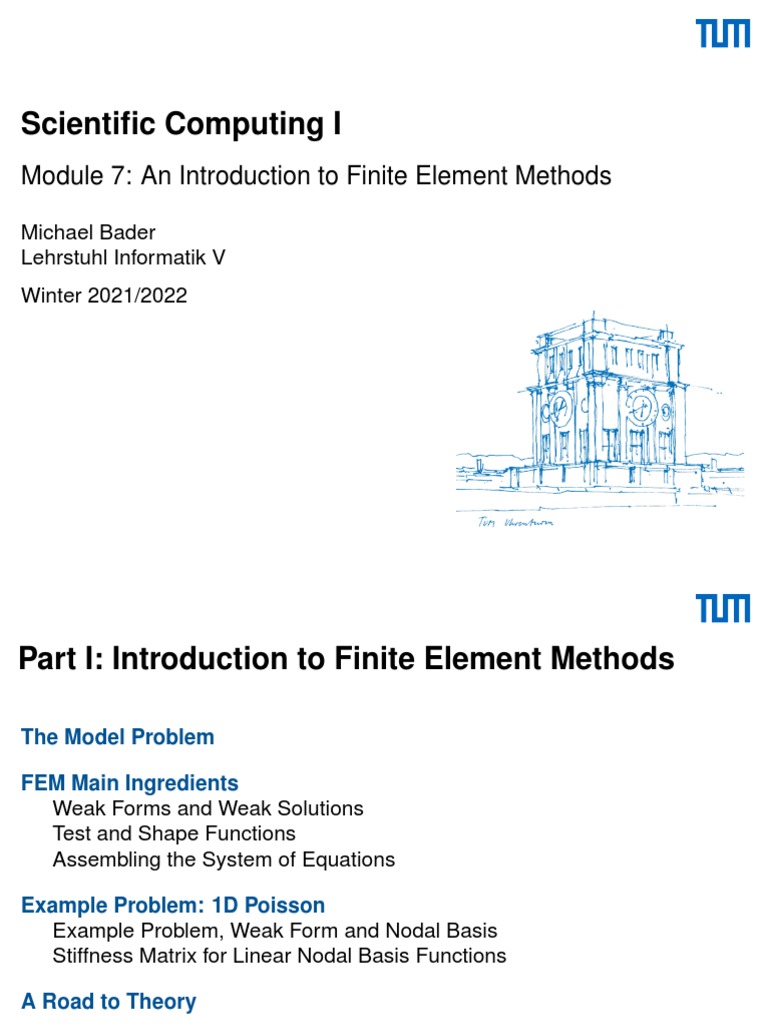 Pde Fem | PDF | Finite Element Method | Partial Differential Equation