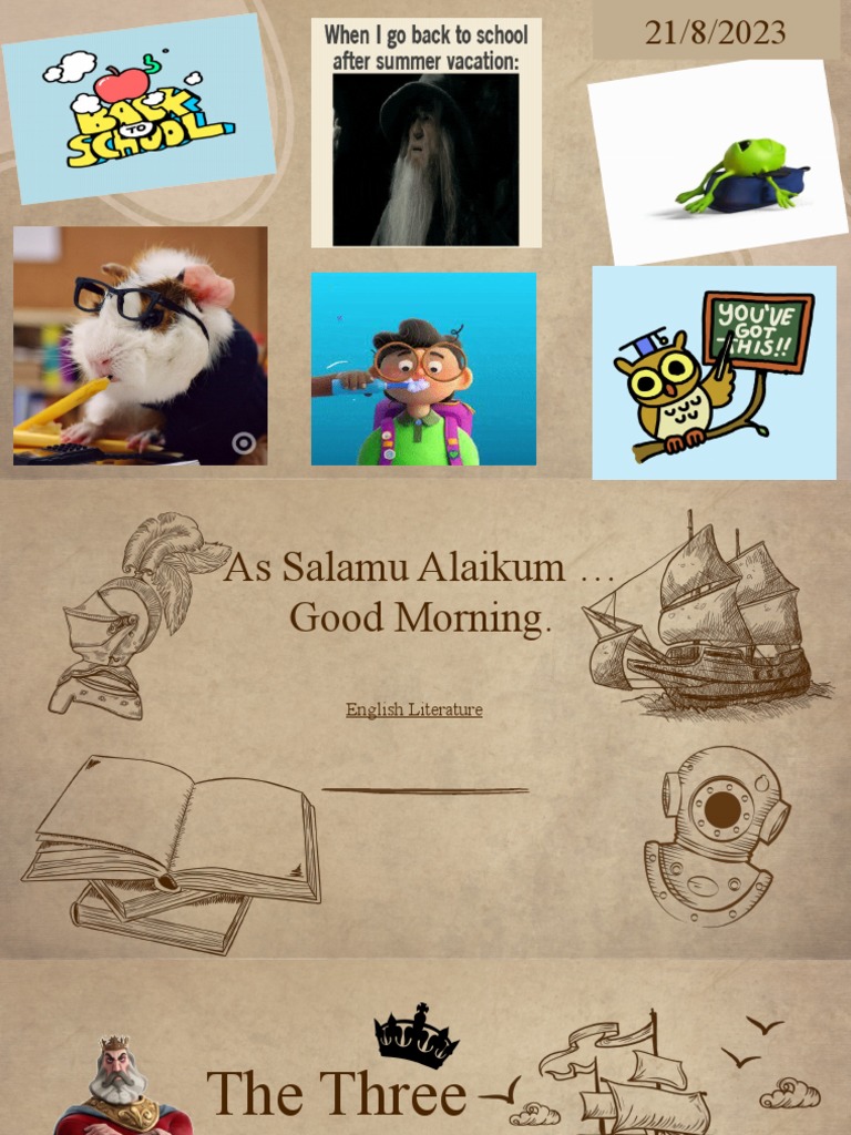 The 3 Questions - Study Sync Literature - PPT by Fatma Masud | PDF