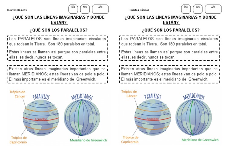 Paralelos y Meridianos | PDF