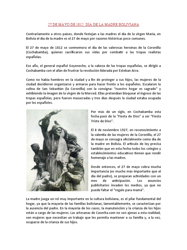 27 de Mayo de 1812 | PDF | Bolivia