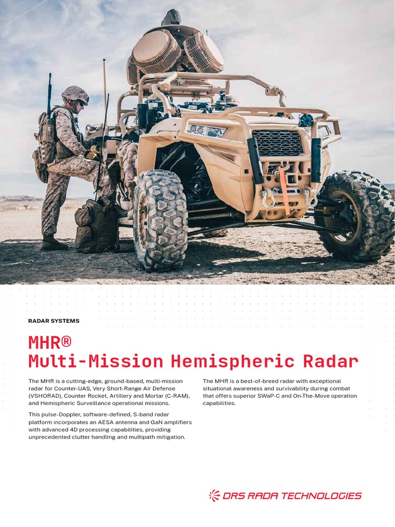 New LDRS RADA Datasheet MHR 2023 | PDF