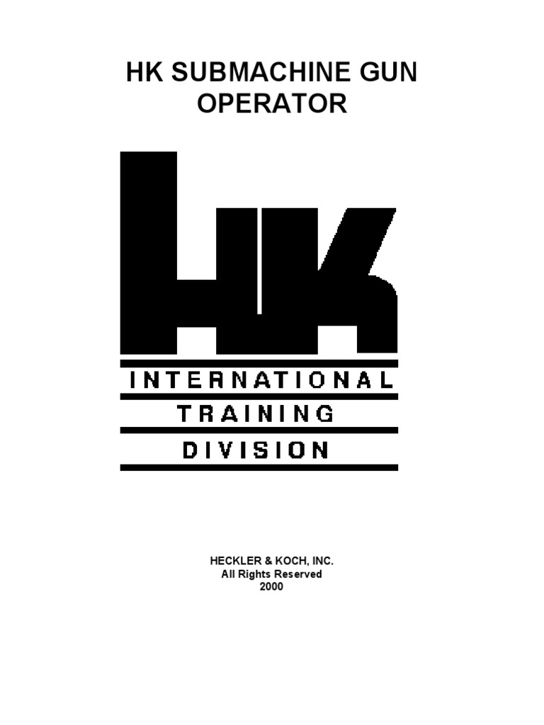 HK Submachine Operator | PDF