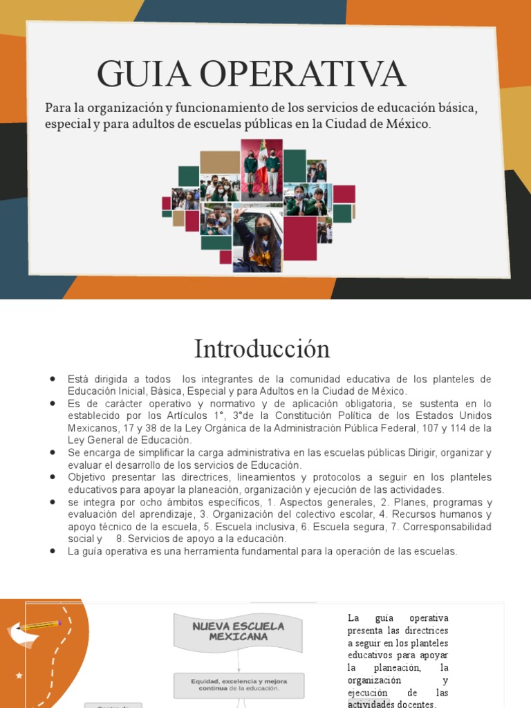 Guia Operativa CDMX | PDF | Evaluación | Maestros