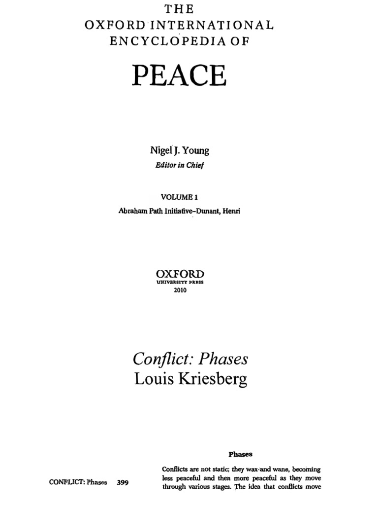Conflict-Phases | PDF