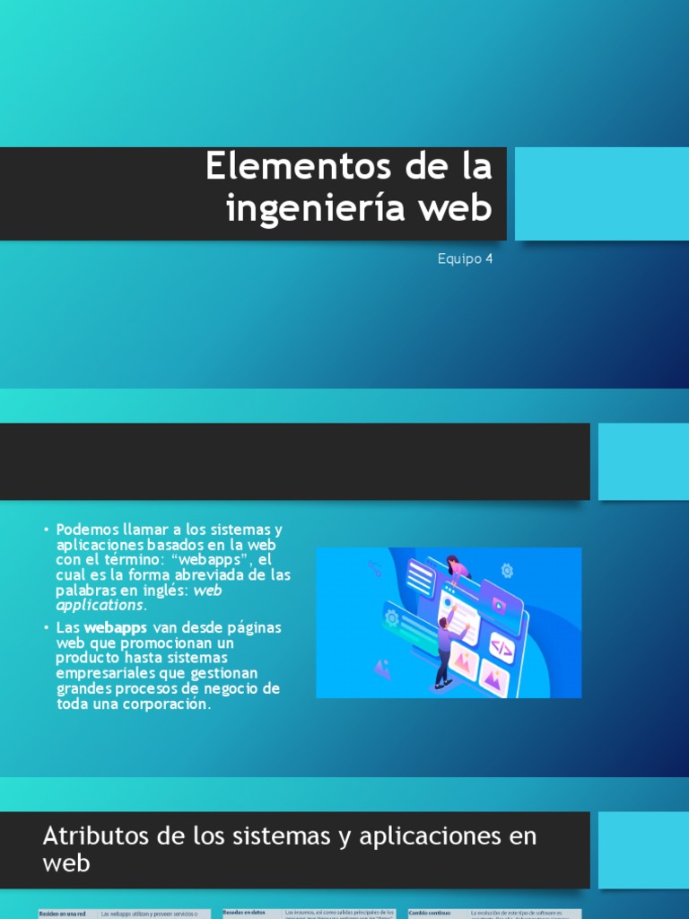 Elementos de La Ingeniería Web | PDF | Ingeniería de software | Software