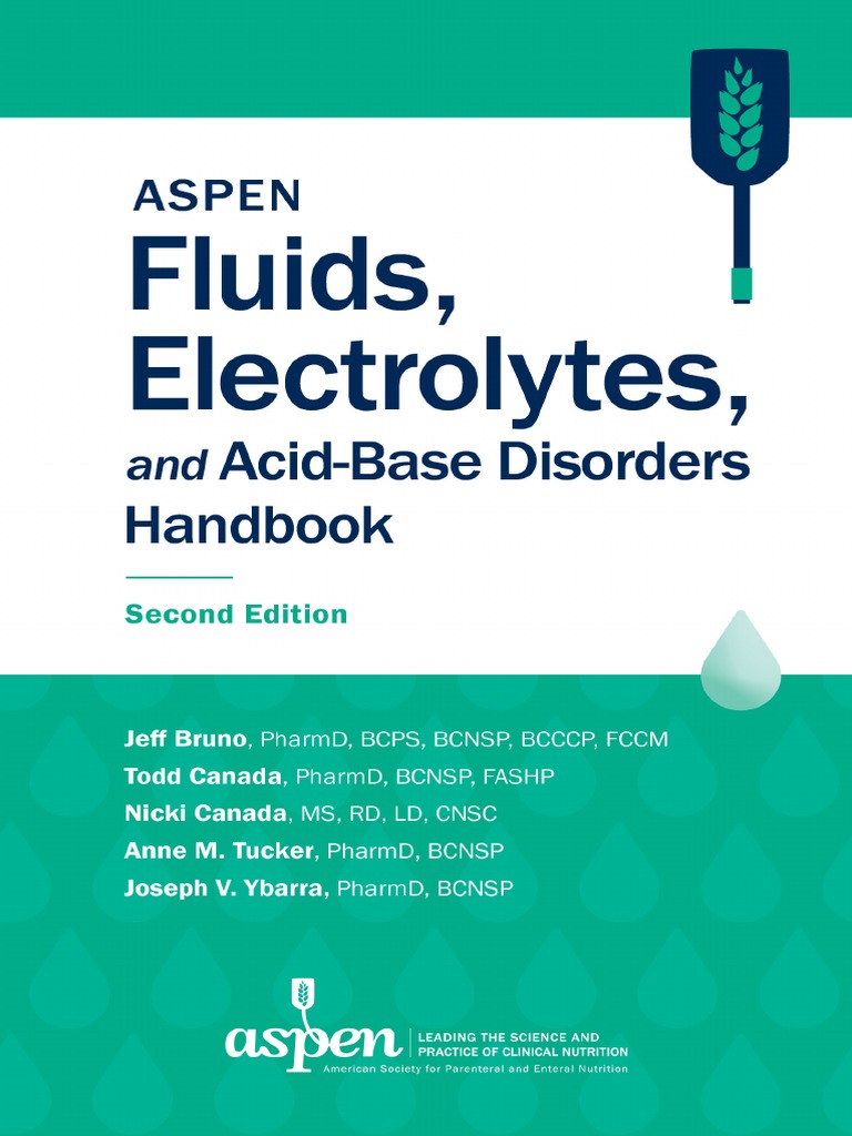 ASPEN Fluids, Electrolytes, and Acid-Base Disorders Handbook | PDF ...