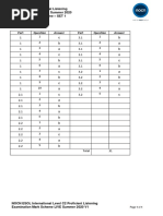 LRN B2 Answer Sheet Instructions | PDF | Qualifications | Standardized ...