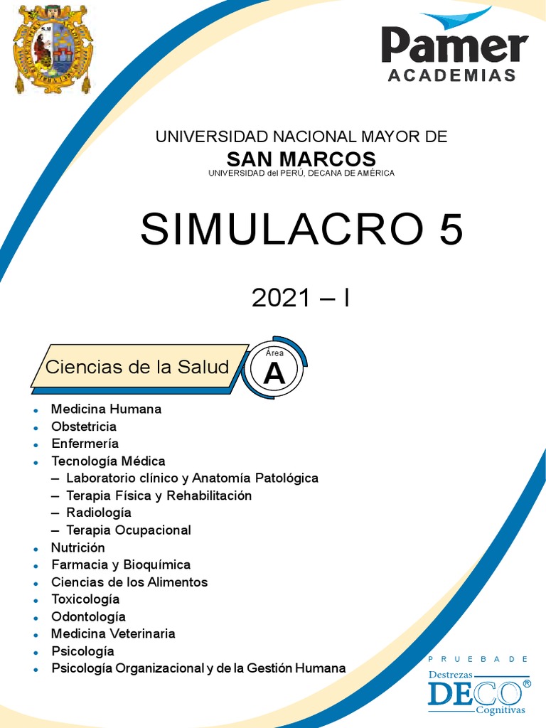 Simulacro 5 - Area A | PDF | La violencia contra las mujeres | Héctor
