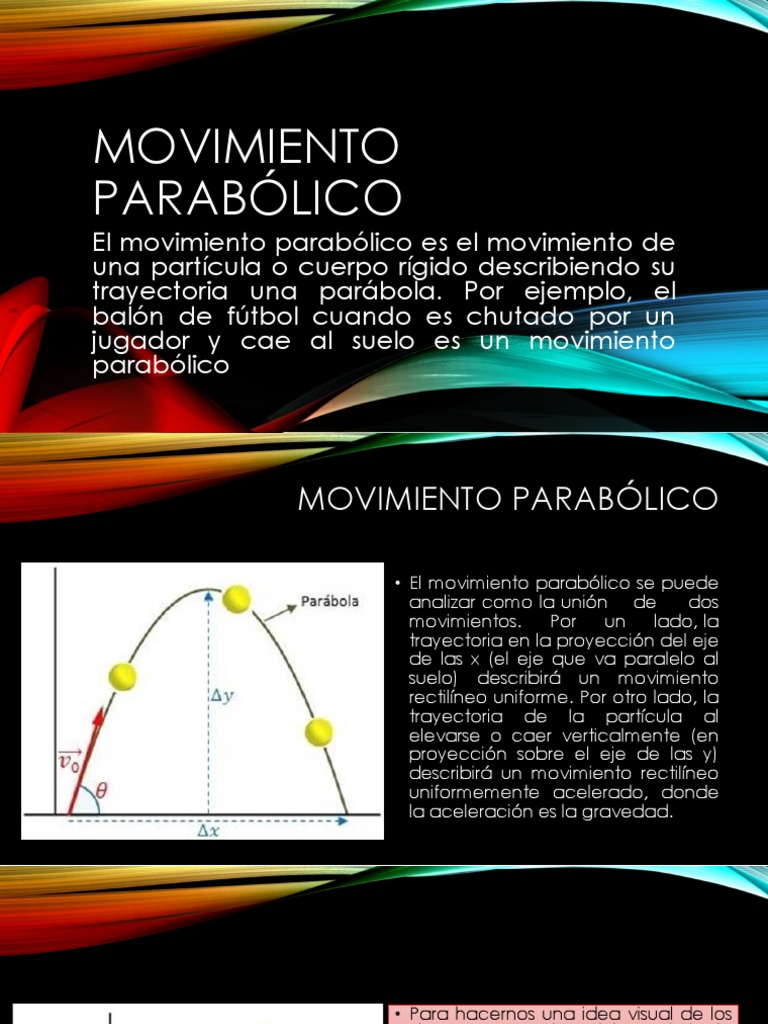 Movimiento Parabólico | PDF