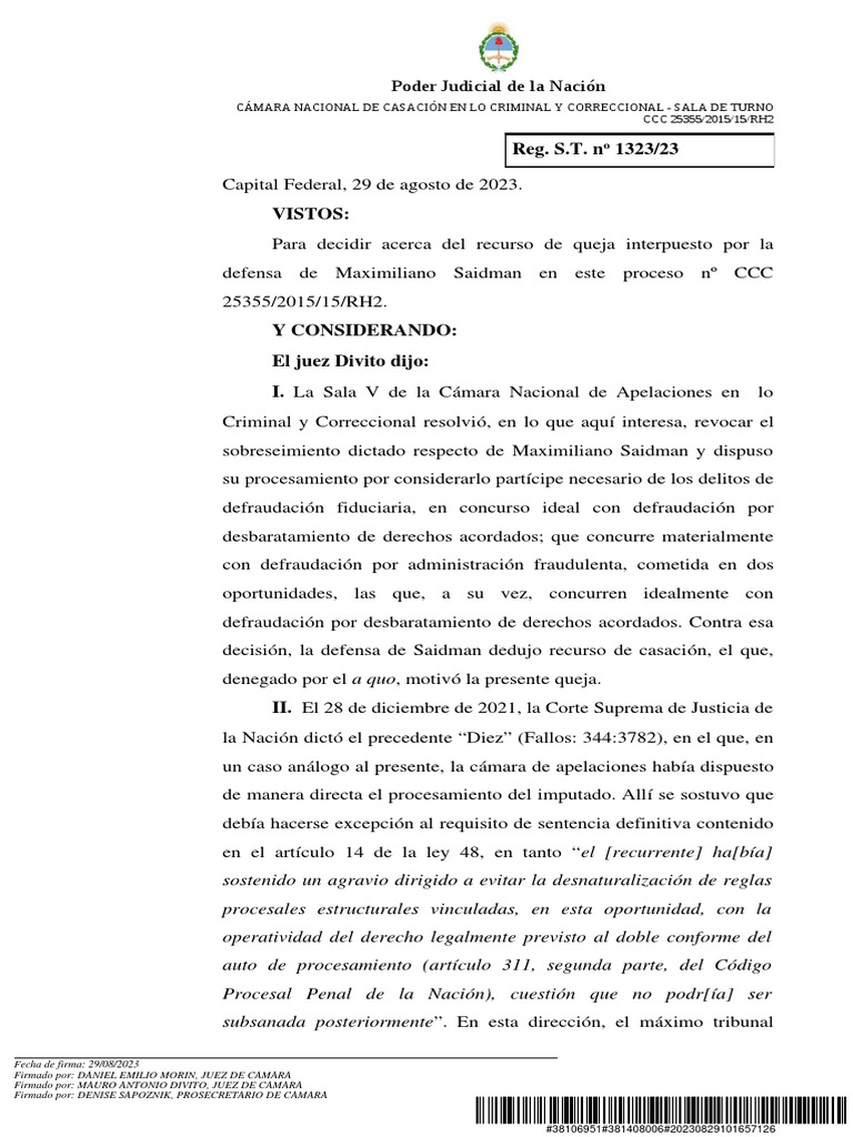 Fallo | PDF | Gobierno | Judicaturas