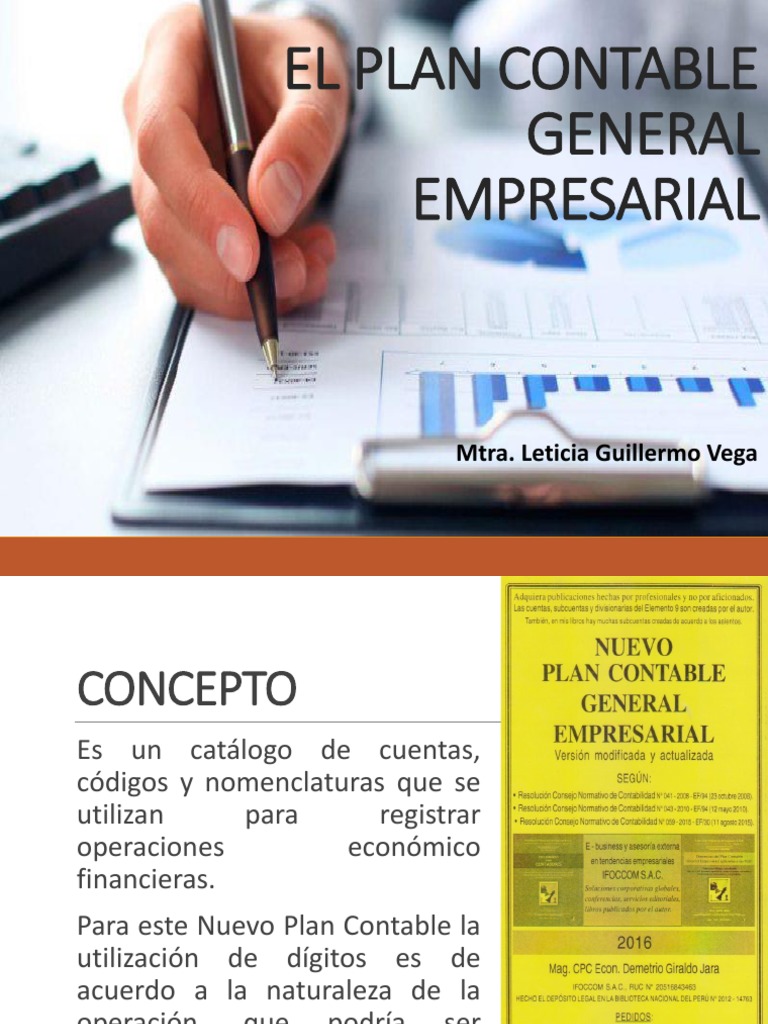 El Plan Contable General para Empresas | PDF