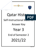 Year 9 Qatar History English Y9 | PDF | Qatar | Peace