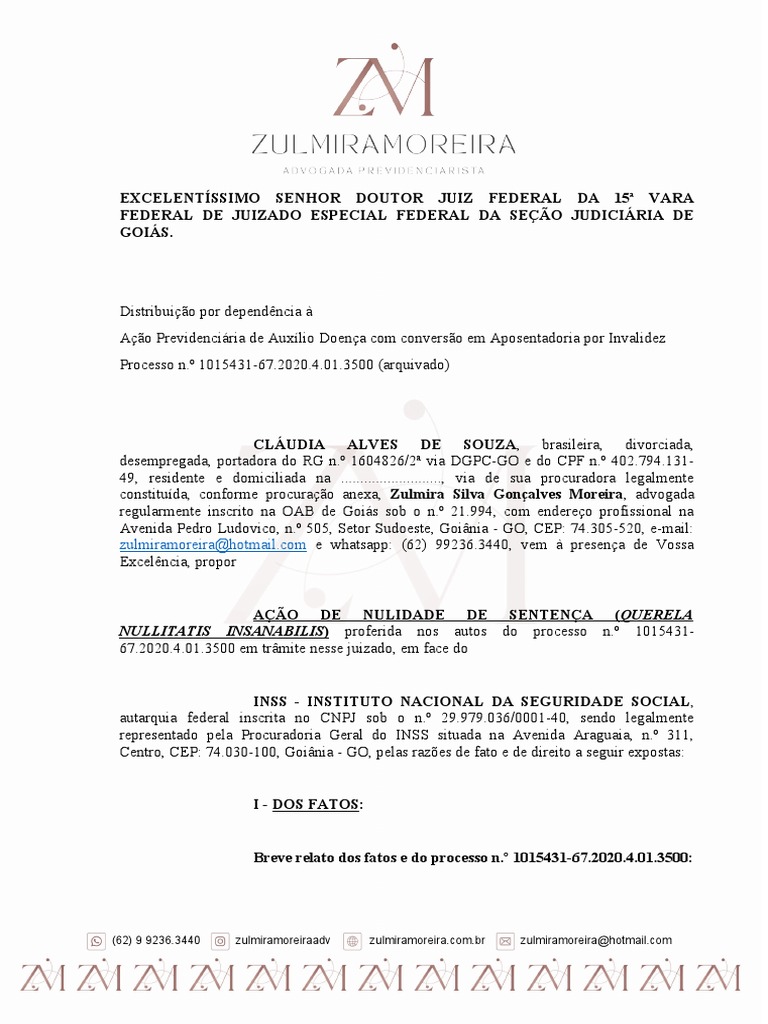 Querela Nullitatis | PDF | Sentença (jurídico) | Res Judicata