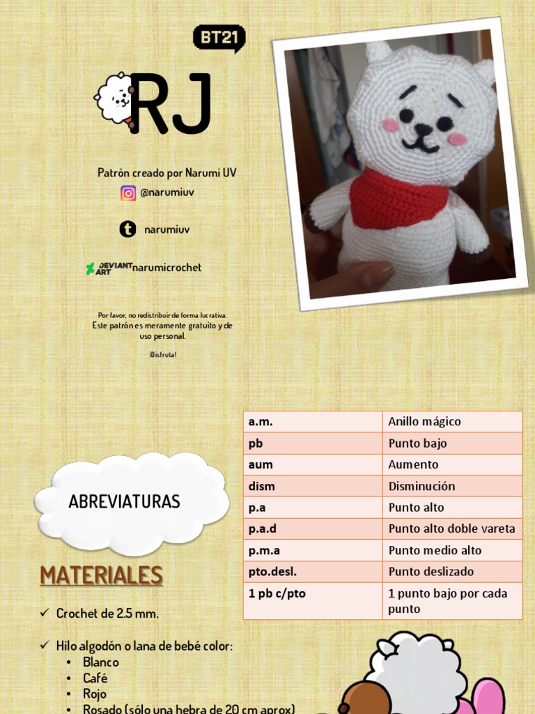 RJ PATRON ESP (NarumiUV) | PDF | Textiles