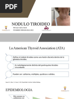 Clasificación TIRADS en Nódulos Tiroideos | PDF | Biopsia | Medicina
