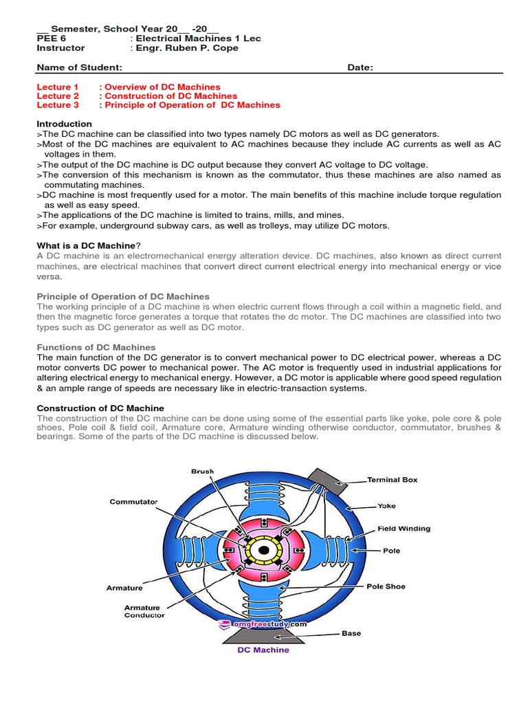 PEE 6 Lecture 1 2 3 | PDF PEE 6 Lecture 1 2 3 | PDF