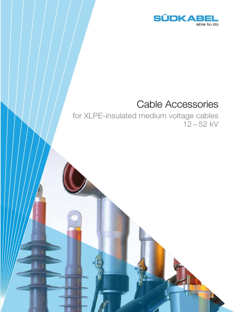 Medium Voltage Accessories 12-52 KV | PDF | Insulator (Electricity) | Building Engineering