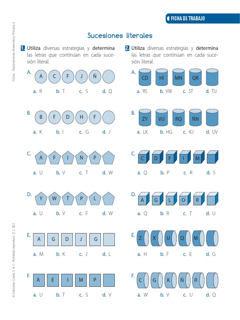 FT - Sucesiones Literales | PDF