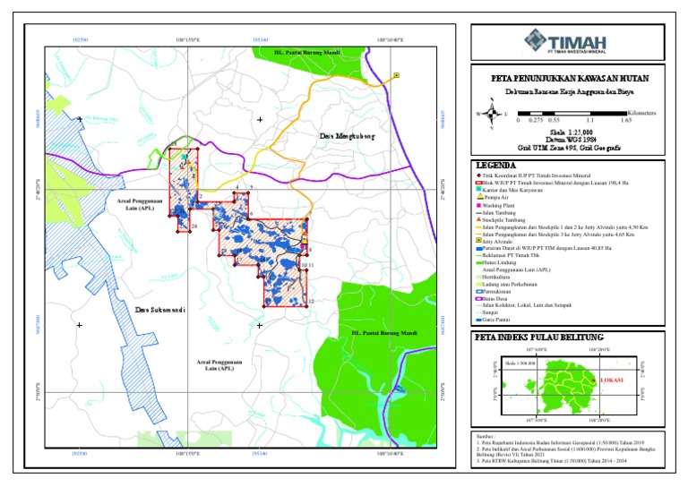 Peta Penunjukkan Kawasan Hutan | PDF