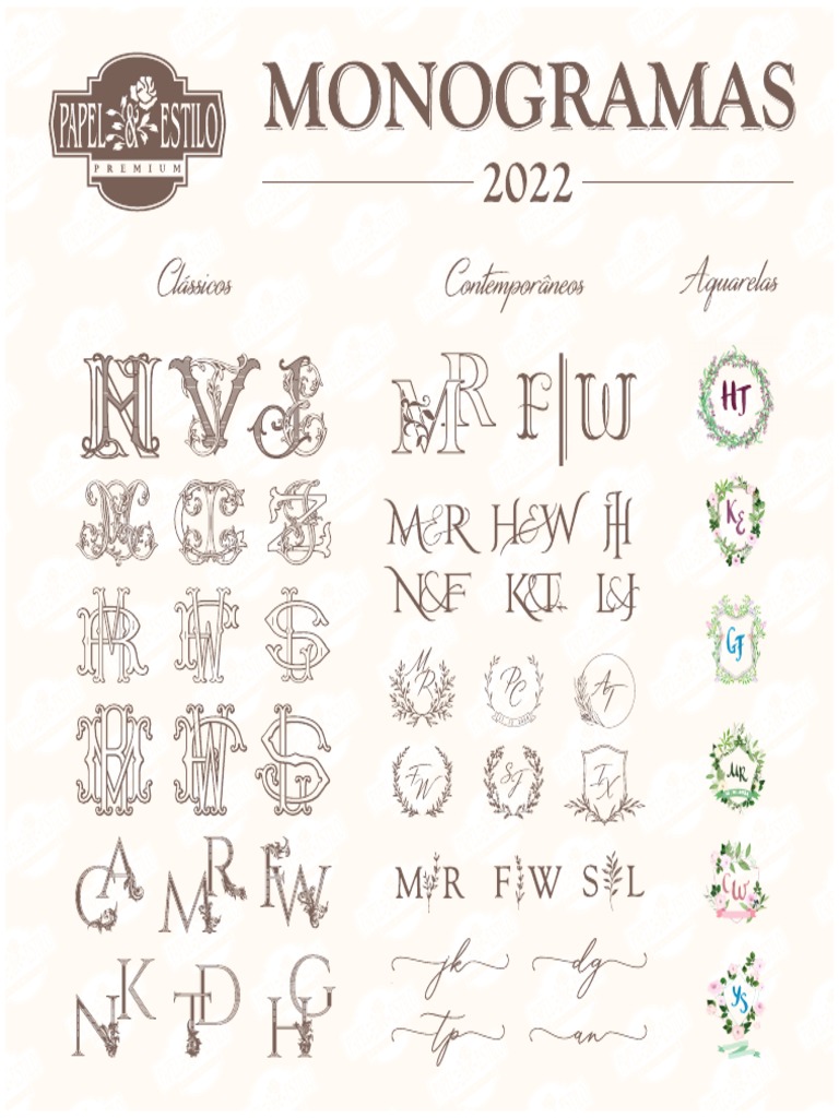 MONOGRAMAS | PDF
