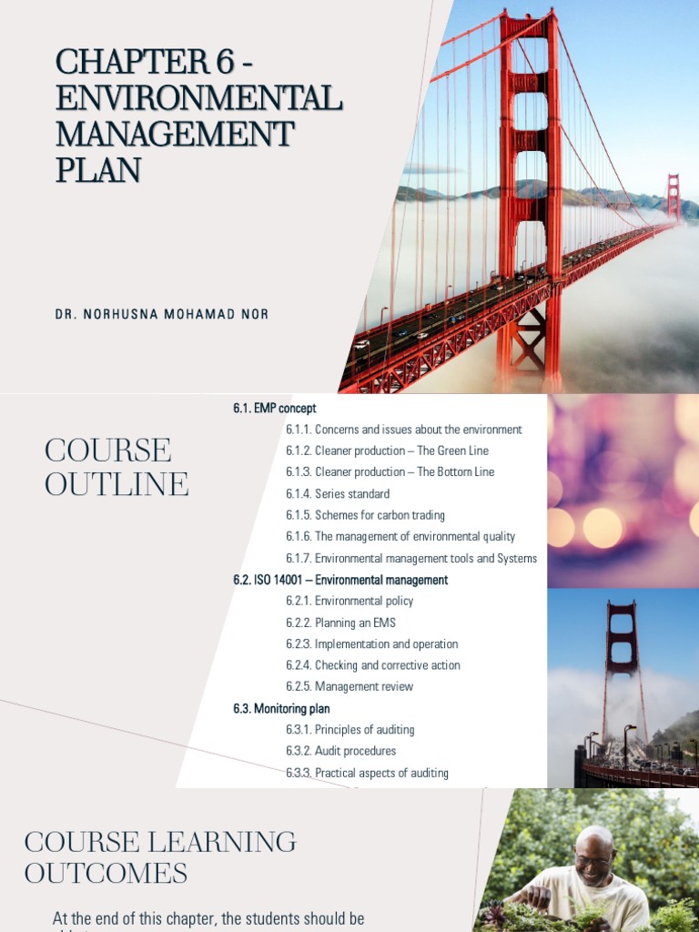 Chapter 6 - Environmental Management Plan | PDF | Environmental Impact ...