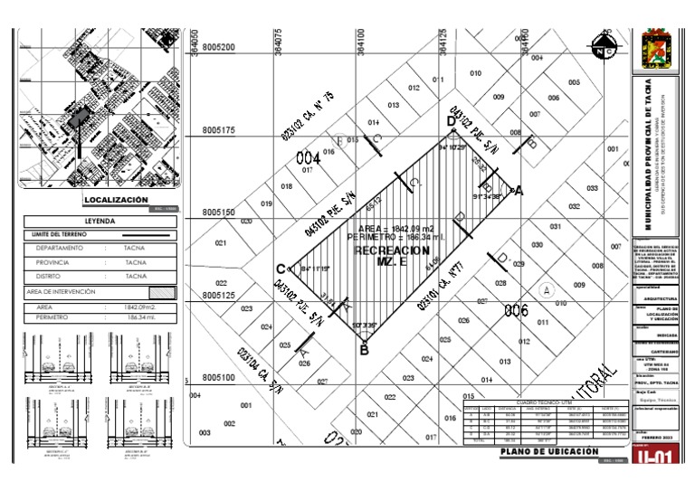 PLANO DE UBICACION-Layout1 | PDF