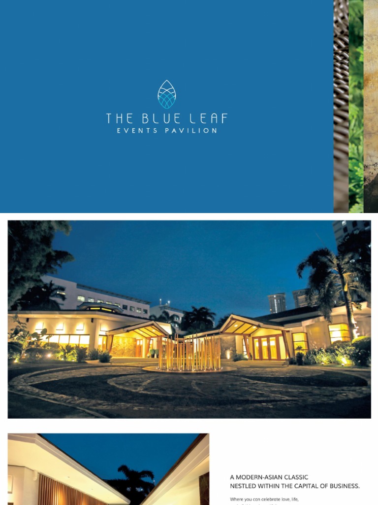 The Blue Leaf Events Pavilion (Digital Brochure) | PDF