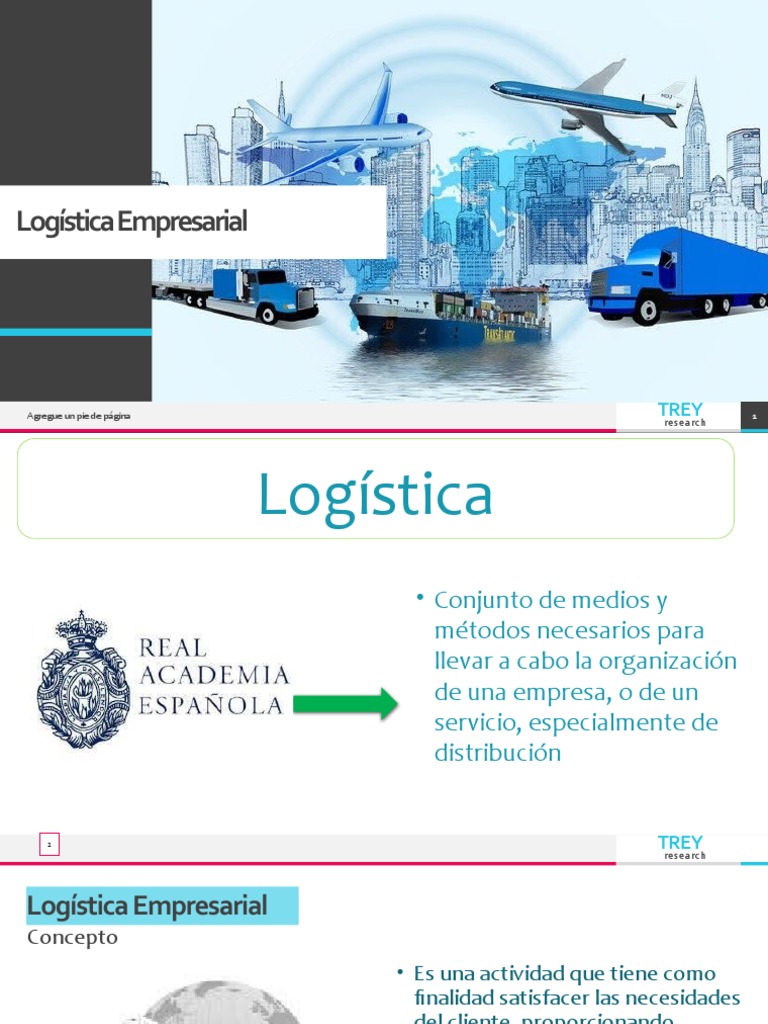 Tema 1. Logística Empresarial Gen34 | PDF | Logística | Business