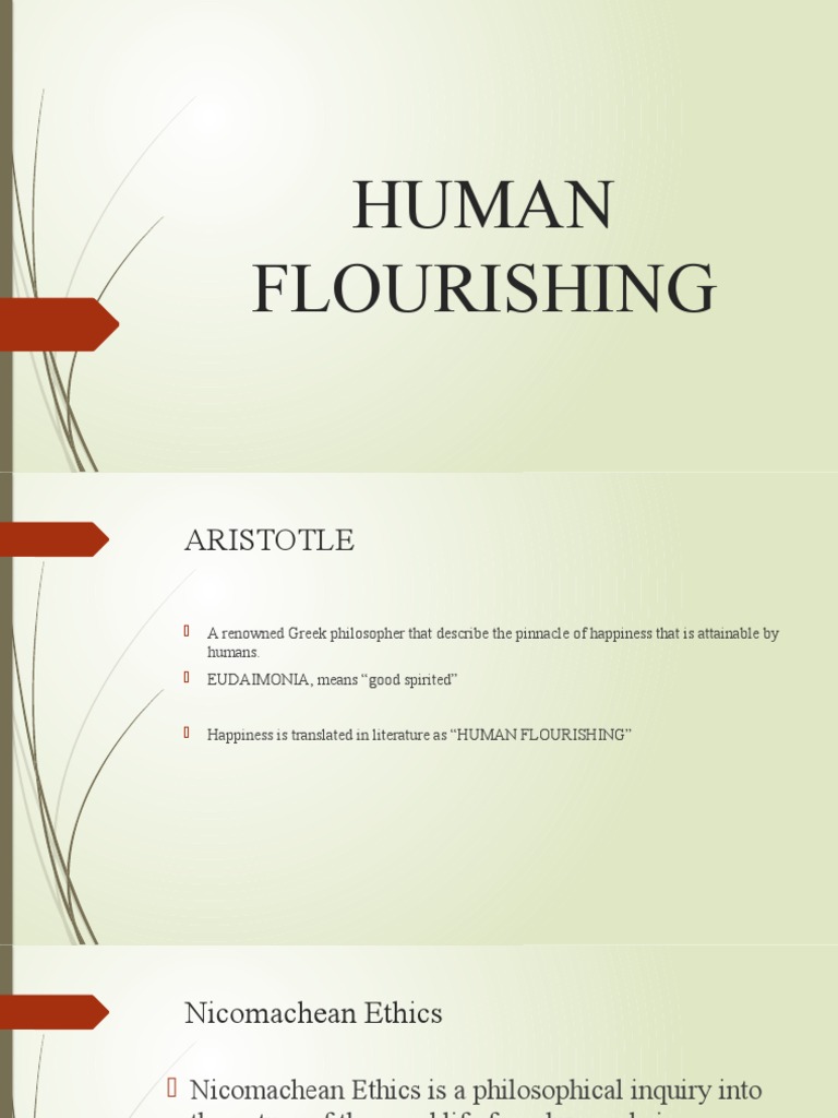 Human Flourishing | PDF