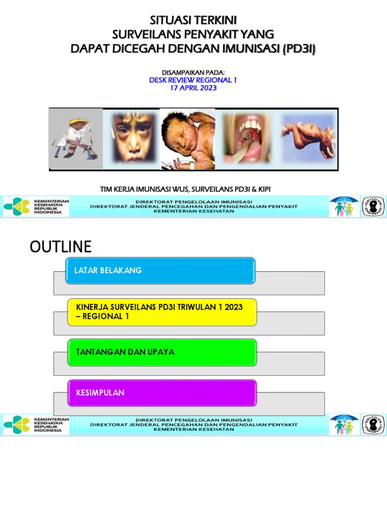 17 Apr - Update Situasi Surveilans Pd3i-Desk Pd3i Reg 1 | PDF