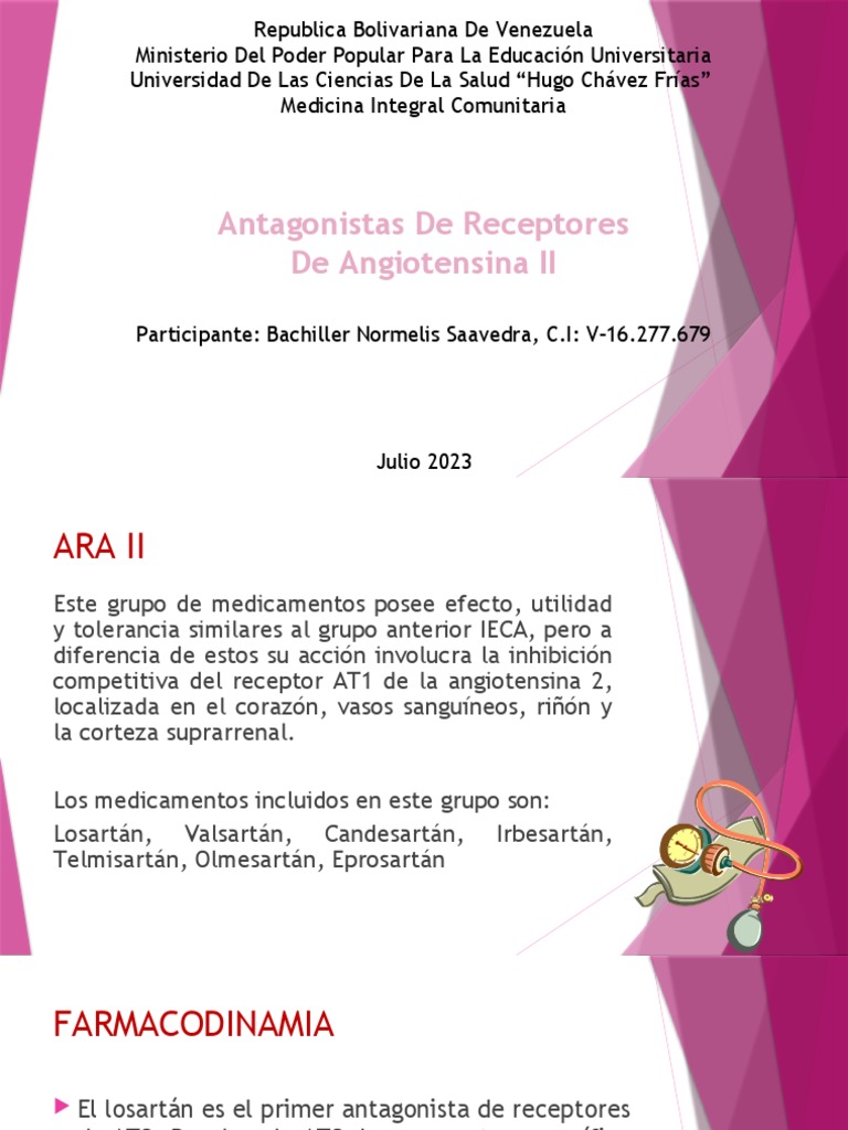 Ara 2 | PDF | Angiotensina | Farmacología