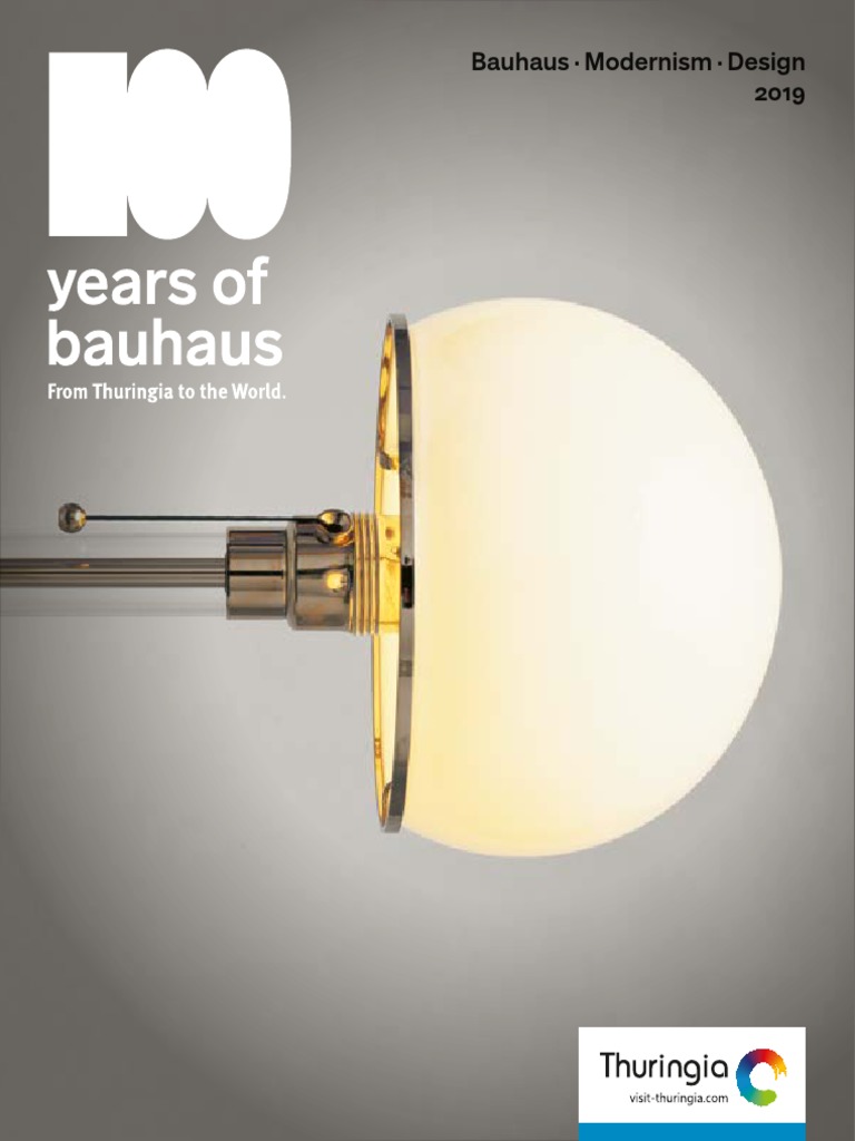 100 Jahre Bauhaus - Bauhaus - Moderne.design 2018-2019 Englisch | PDF
