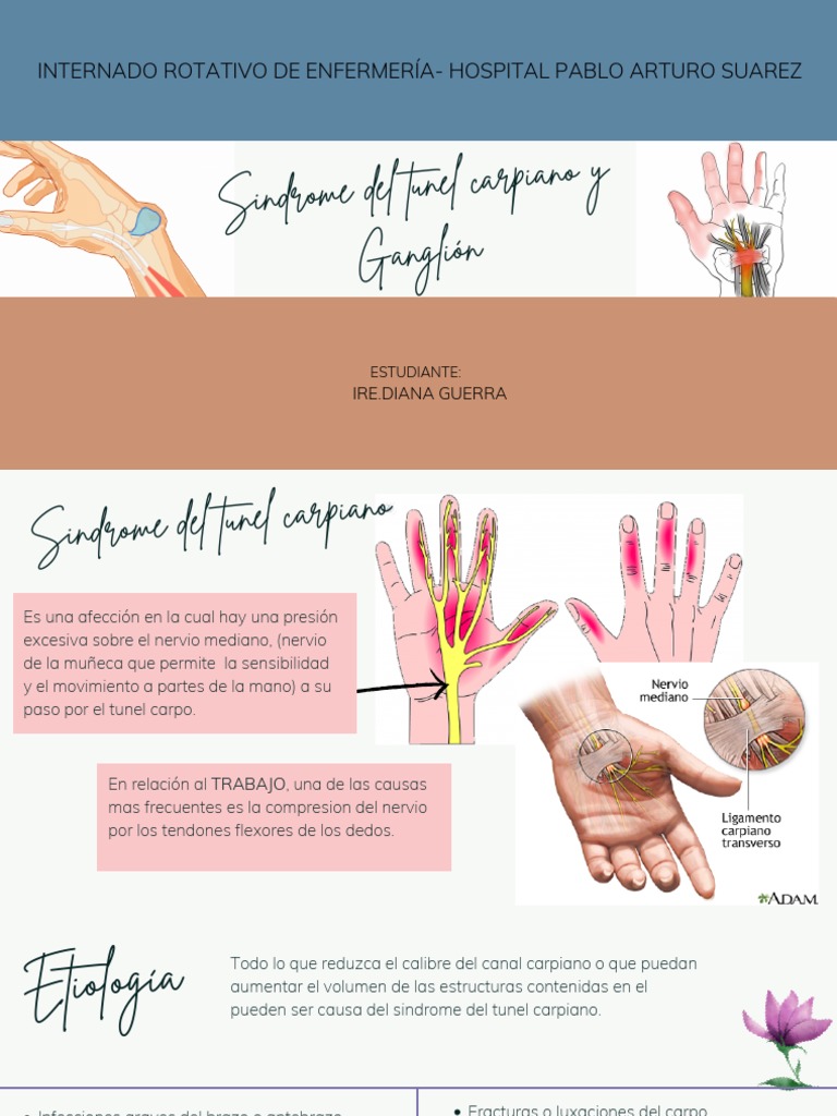 Sindrome Del Tunel Carpiano | PDF | Síndrome del túnel carpiano | Mano