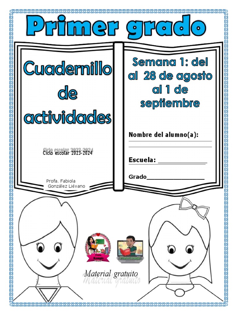1° S1 Cuadernillo de Actividades Profa Kempis | PDF