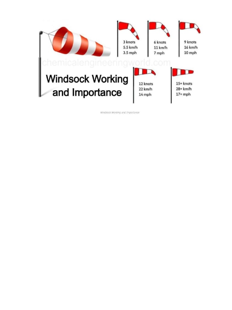 Windsock Working and Importance | PDF