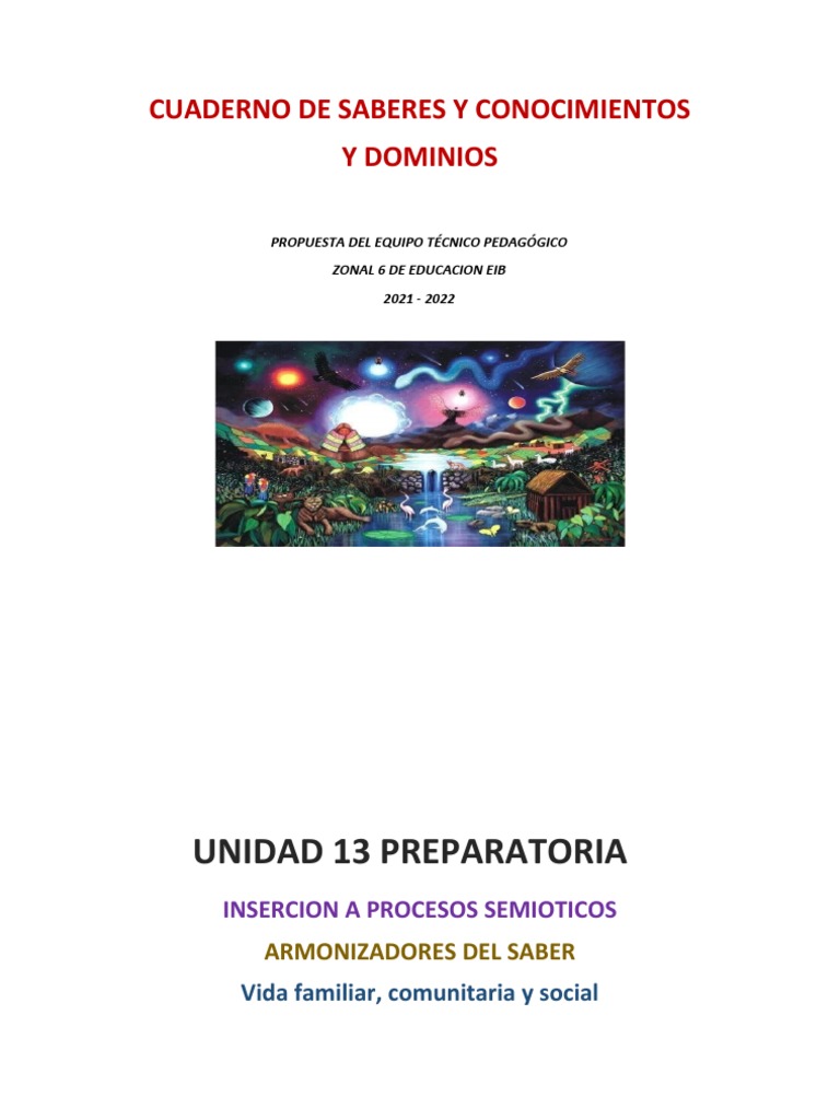 Unidad 13 Cuaderno de Saberes | PDF | Ciencias sociales